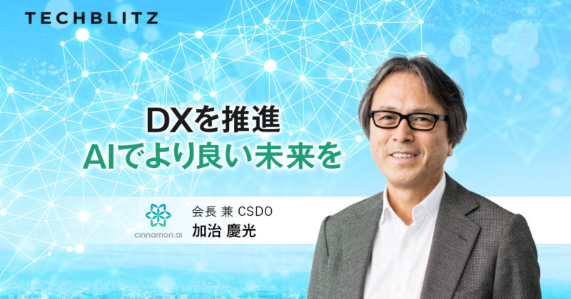 ソリューションとコンサルを両輪に AIで国内大企業のDXを牽引、社会課題の解決へ シナモンAI – TECHBLITZ