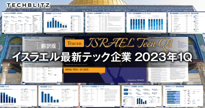 イスラエル最新テック企業レポート【2023年1Q】 – TECHBLITZ