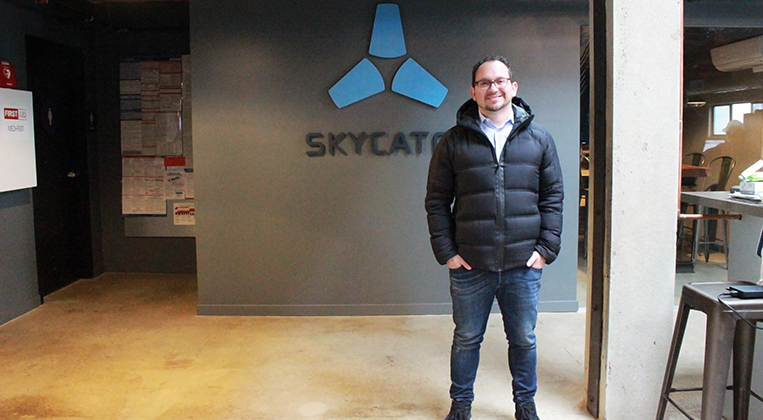 コマツとも事業提携。ドローンで建設業界の問題を解決する「Skycatch」 – TECHBLITZ