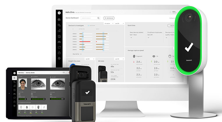 瞳などでスムーズな生体認証を可能にするTascent – TECHBLITZ